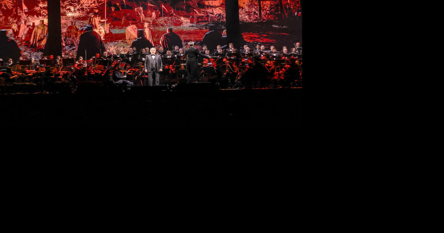 Highlights of the iconic Italian tenor Andrea Bocelli's 30-year ...