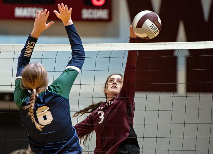 Wildcats overcome nerves, knock off rival Hawks in volleyball | Nvdaily ...