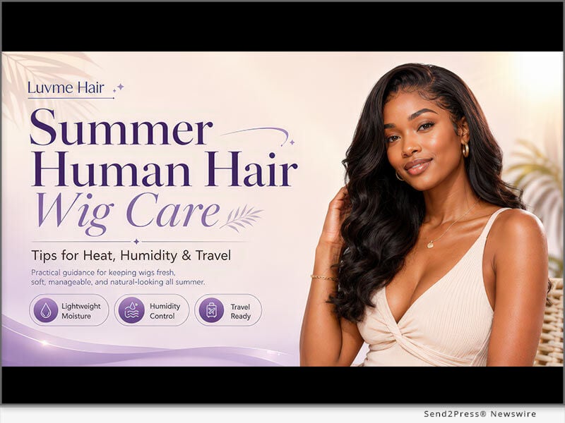 Luvme Hair Shares Summer Human Hair Wig Care Tips for Heat, Humidity ...