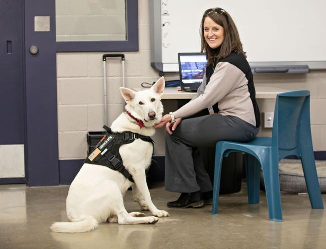 'This is where the Lord wants me to be': Widow of slain officer tutors ...