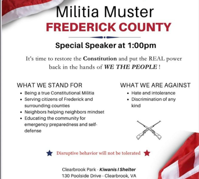Effort to start militia underway in Frederick County | Nvdaily ...