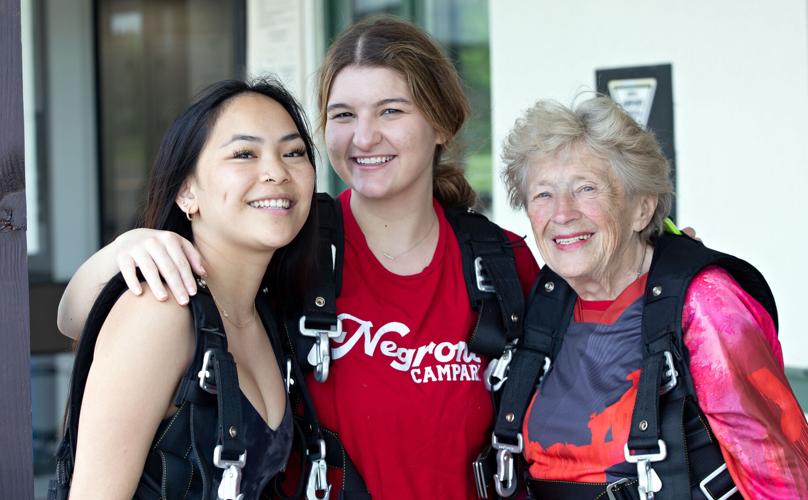 Jumping for the joy of it: 85-year-old aims to skydive 1,000 times ...