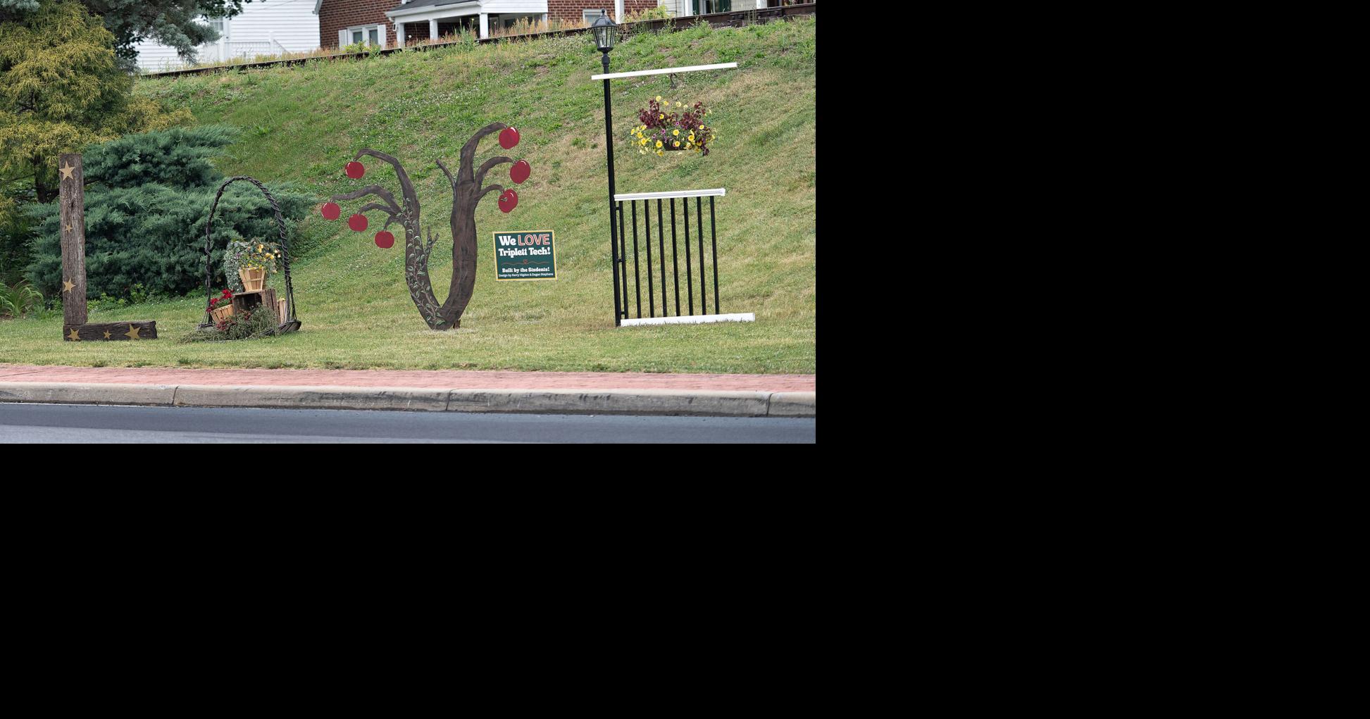 Triplett Tech students help create Mount Jackson LOVE sign | Nvdaily ...