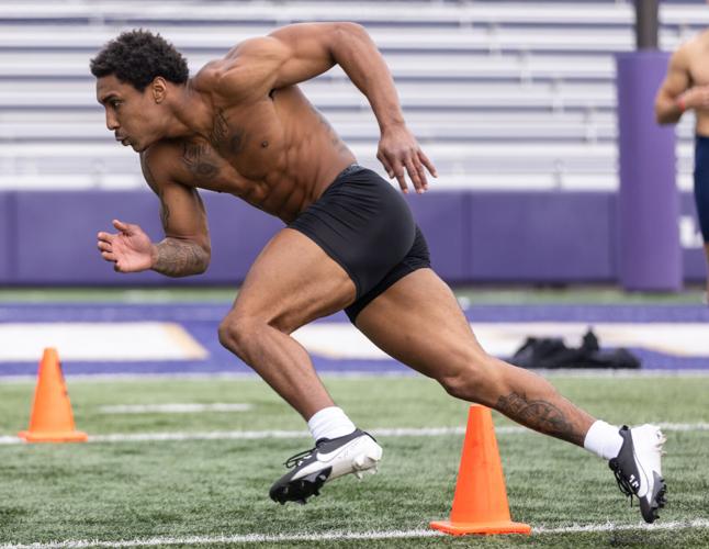 Former JMU football cornerback Elijah Culp showed speed at Pro Day ...