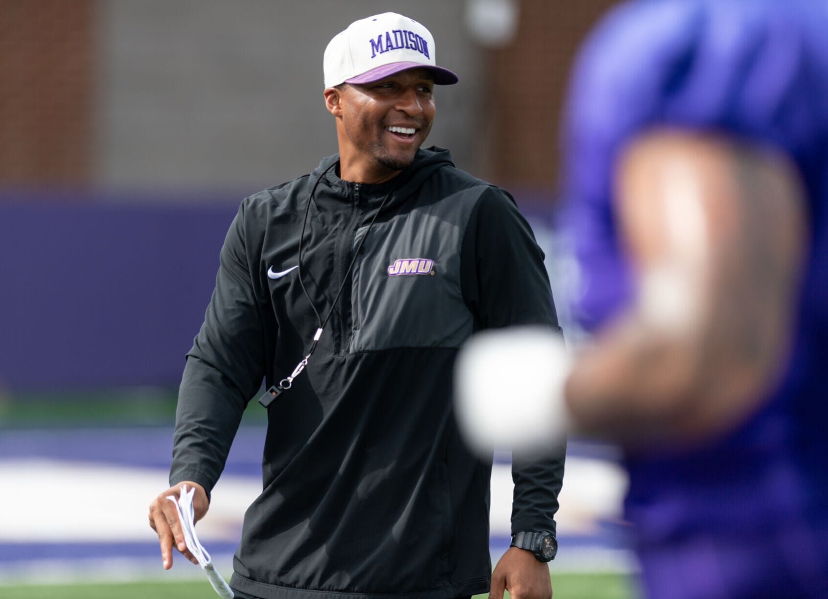 JMU felt like right opportunity for receivers coach RJ Fleming ...