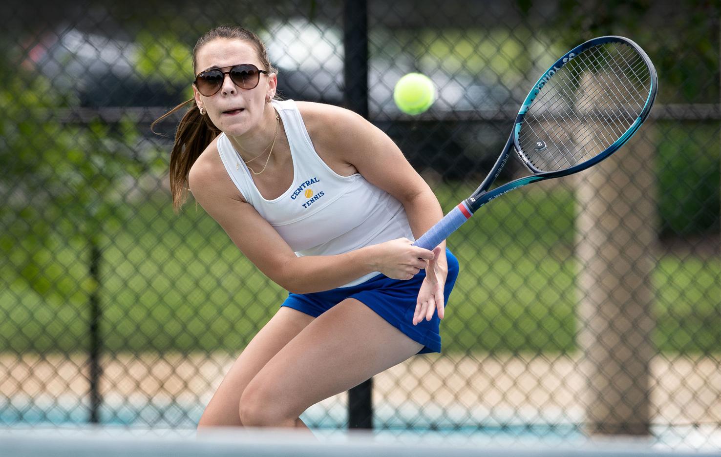 2023 Girls Tennis Player of the Year: Central's Hutton has stellar ...