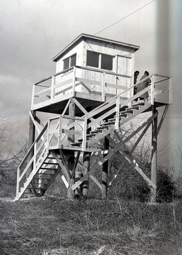 Keeping watch: Community takes turns manning air raid towers during ...