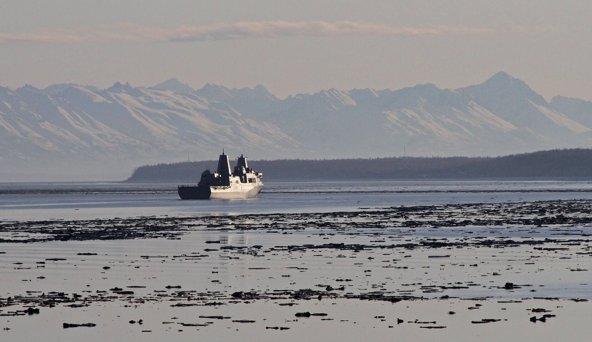 The military is searching for a US Marine missing off the coast of ...