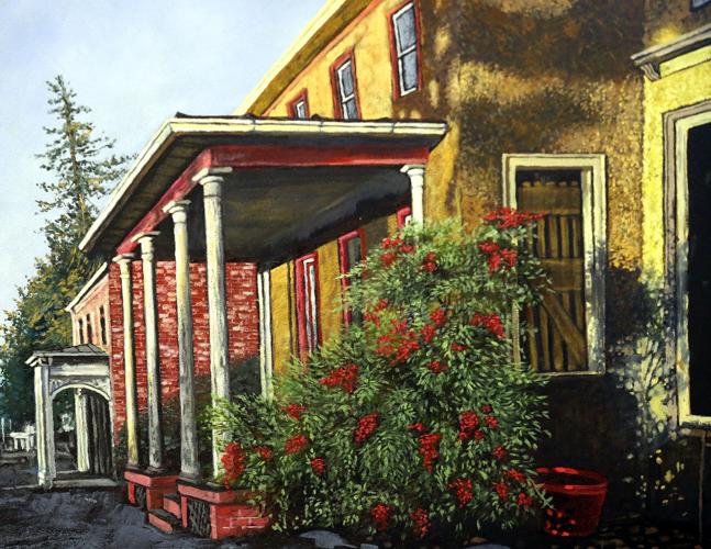 Stephens City artist's paintings have distinctive theme: Abandoned ...