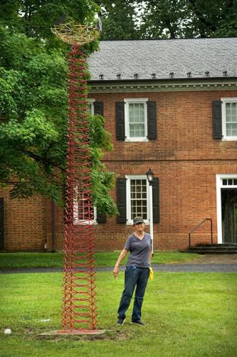 Outdoor sculpture exhibition on display at the MSV | Nvdaily | nvdaily.com