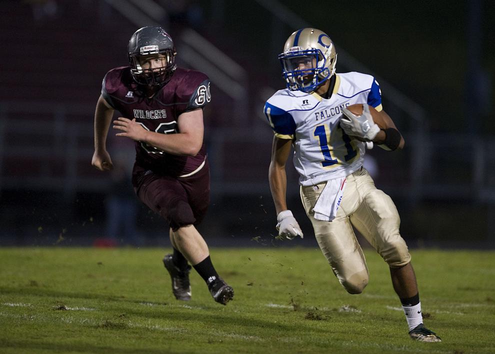 Falcons jump on Wildcats early, roll to win | Central High School ...