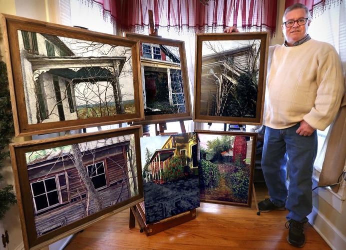 Stephens City artist's paintings have distinctive theme: Abandoned ...