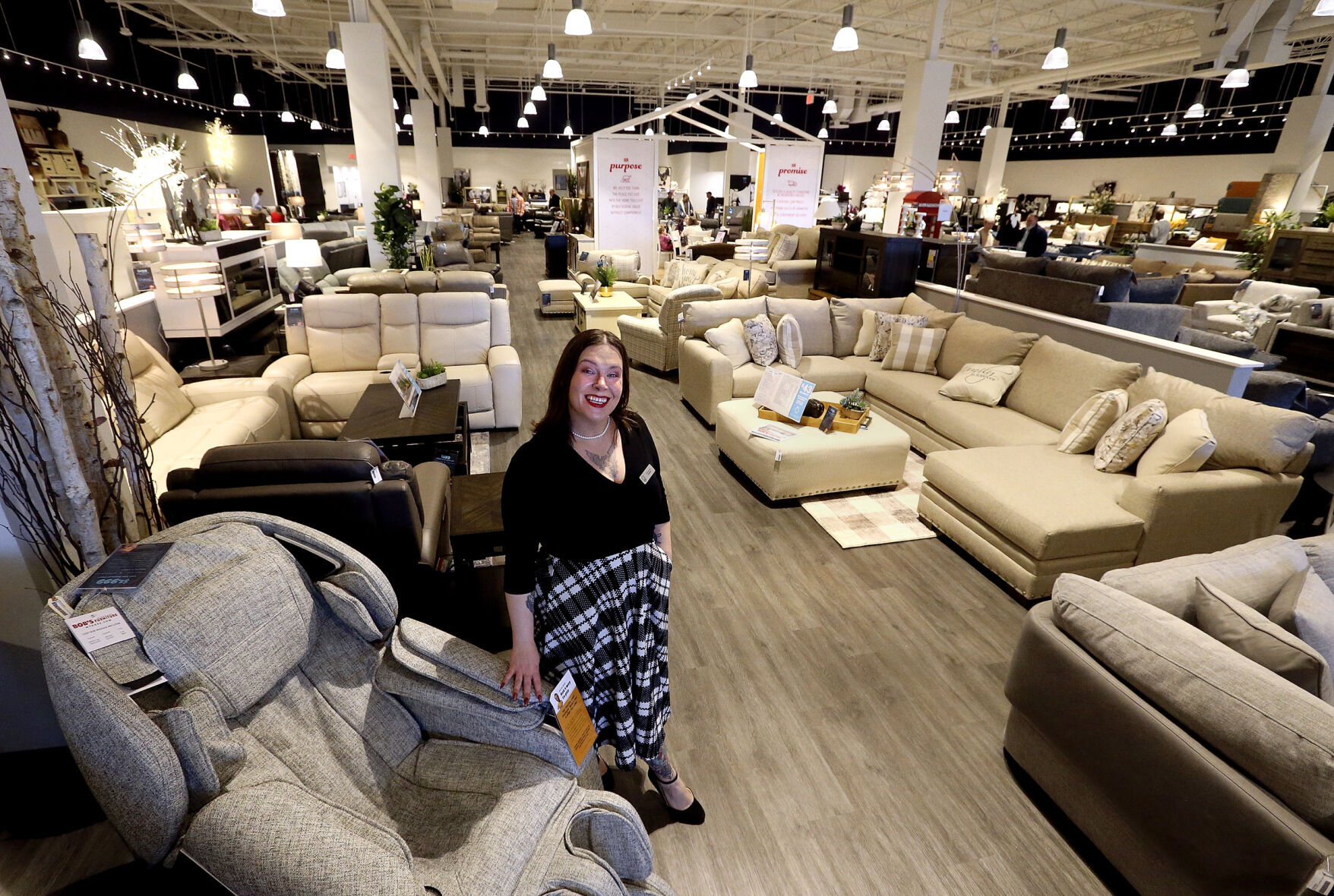 Bobs furniture randolph store