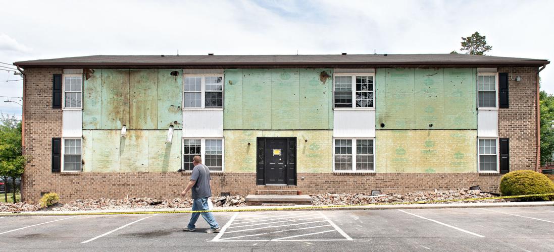 Partial building collapse injures person, forces evacuation | Nvdaily ...