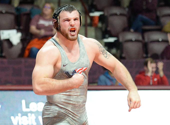 Sherando grad Borst has breakthrough wrestling season at Virginia Tech ...