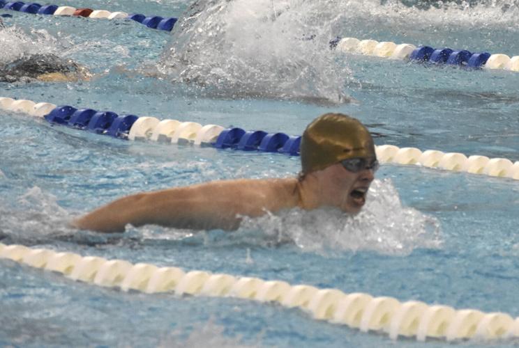Purple Reign: Strasburg's Davis wins first state swim title in school ...