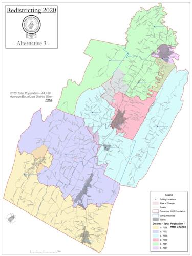 Shenandoah County selects redistricting option for future public ...