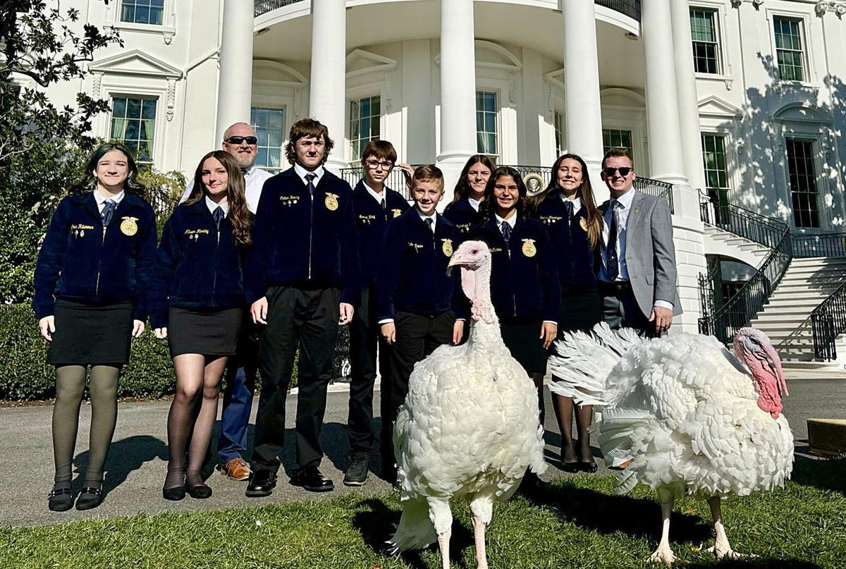 Signal Knob FFA members attend White House turkey pardon | Nvdaily ...
