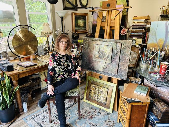 Woodland landscape painter finds inspiration among the trees | Nvdaily ...