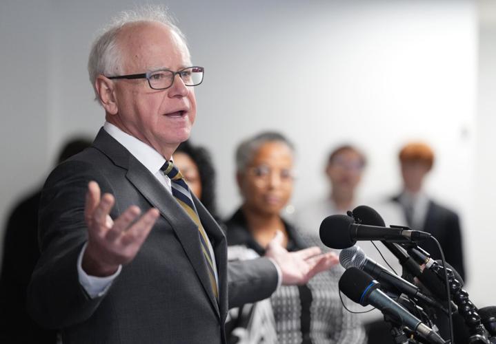 Gov. Tim Walz says he doesn't know what future holds for him after ...