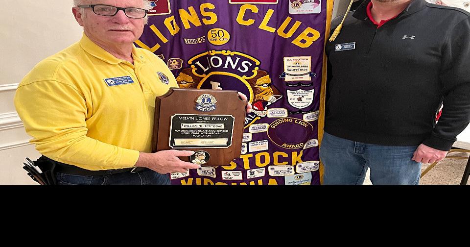 Boaz Awarded The Lions Club Melvin Jones Award Nvdaily
