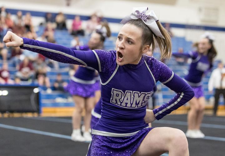 Rams finish second in Region 2B cheer competition, qualify for states ...