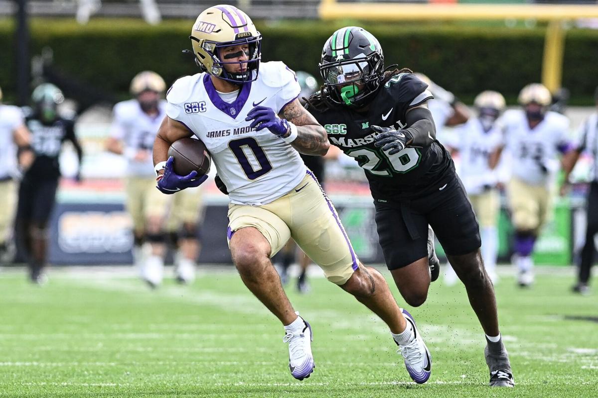 JMU receiver Jaylan Sanchez has his moment to shine | Nvdaily | nvdaily.com