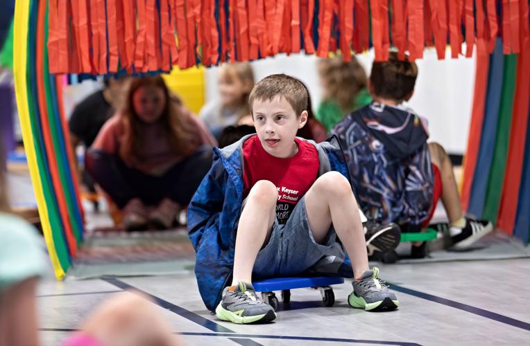 E. Wilson Morrison students and staff enjoying school's new gym ...