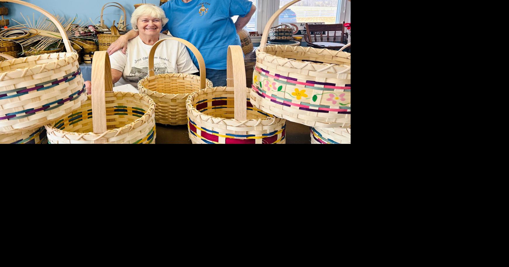 Weaving together: Longtime friends share passion for creating baskets ...