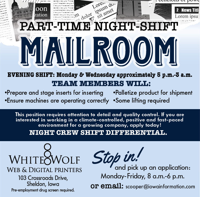 Part-Time Night-Shift Position with White Wolf Web | Come Work With Us ...
