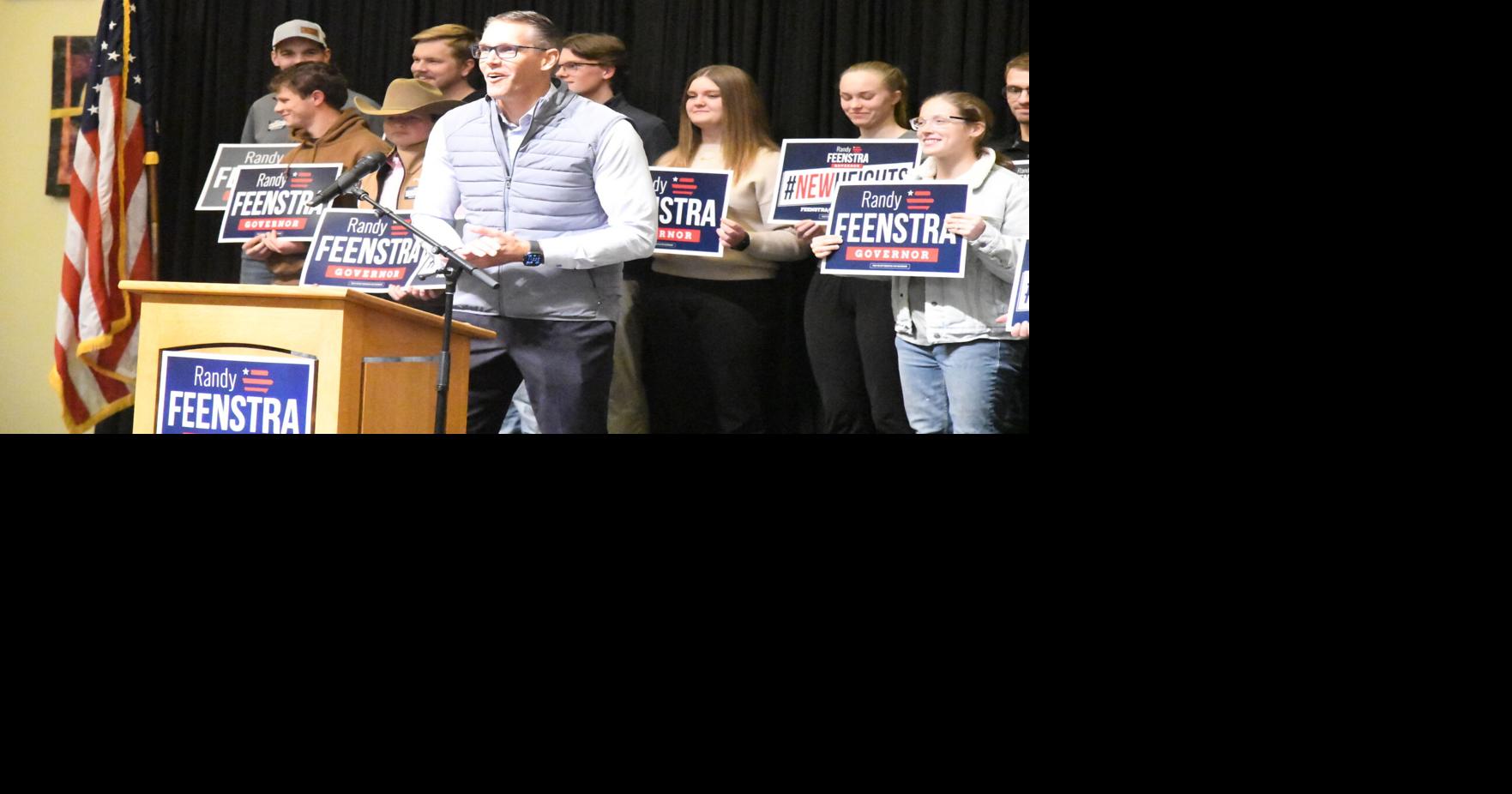 Feenstra starts statewide governor's campaign at Dordt | Nwest Iowa ...