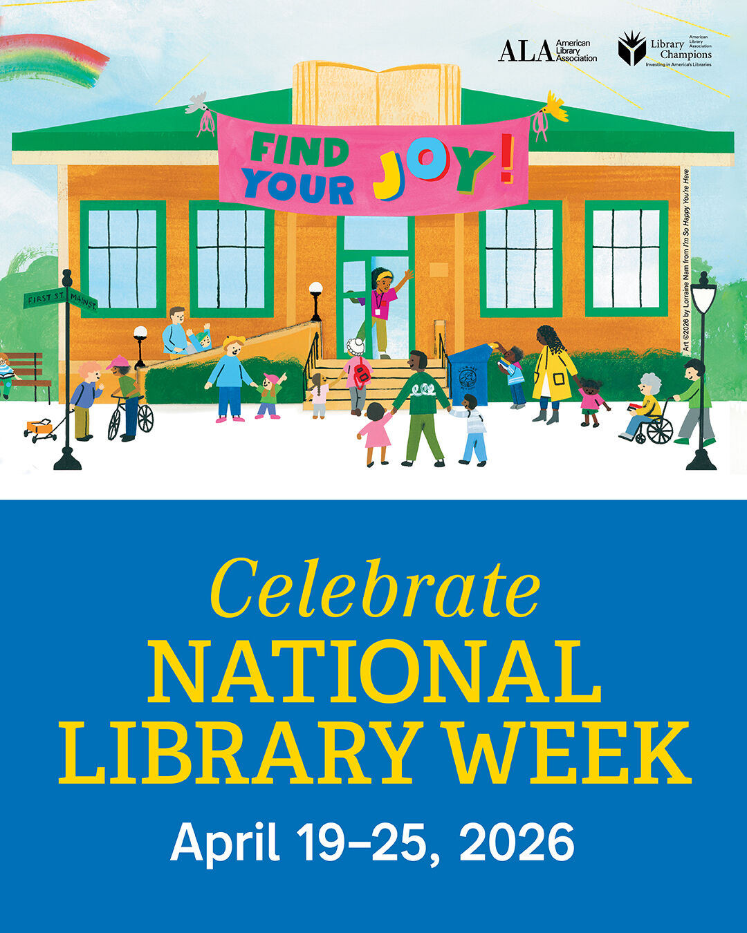 Find Your Joy at Le Mars Public Library during National Library Week ...