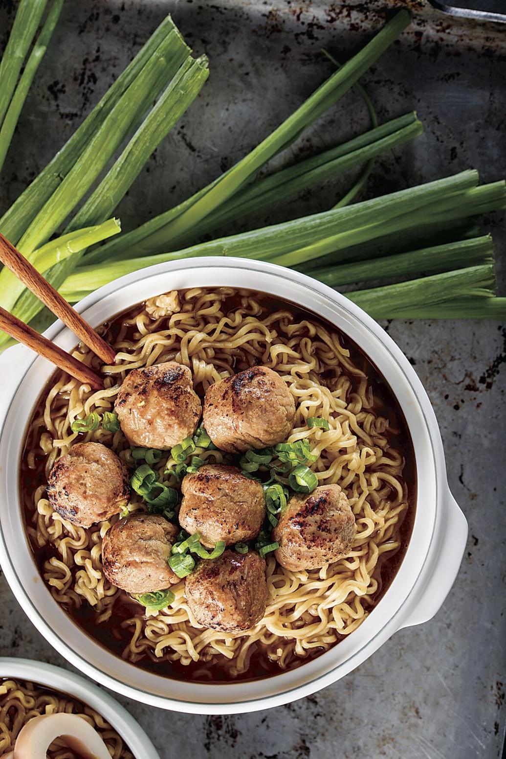 Dining in: Ramen Meatballs | Okoboji Magazine | nwestiowa.com