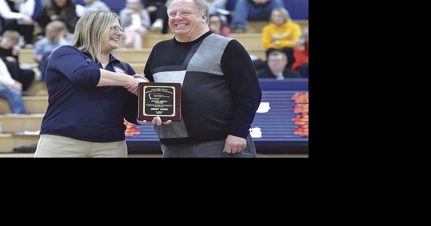 Giese honored with IHSADA Sports Media Award | Sentinel | nwestiowa.com