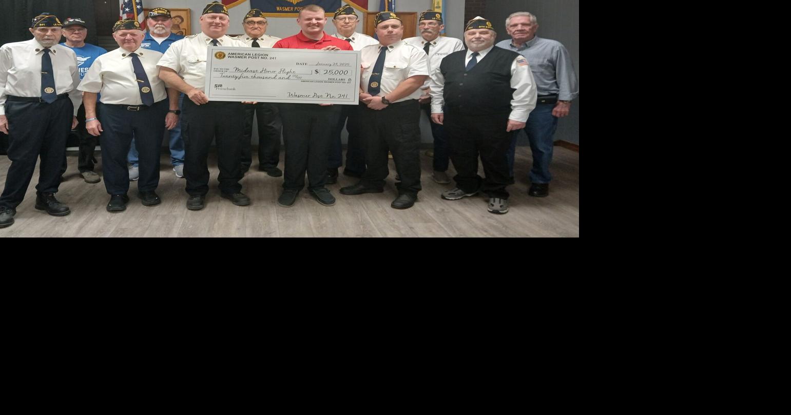 Wasmer Post steps up for Midwest Honor Flight | Sentinel | nwestiowa.com