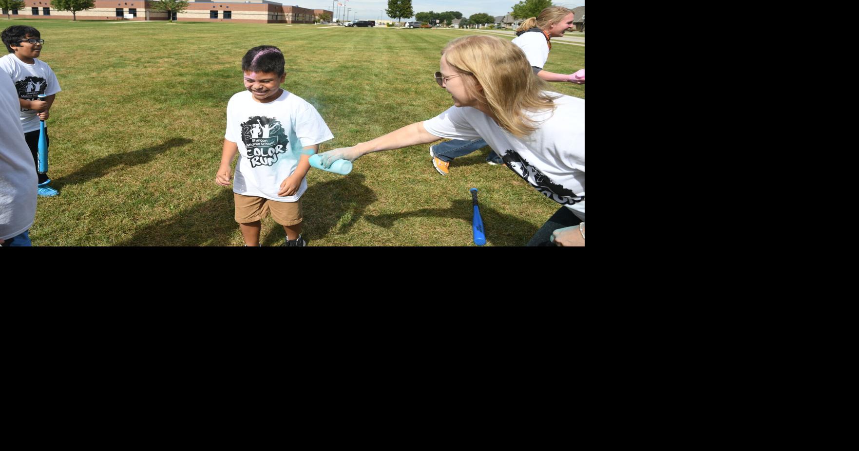 Sheldon Middle School brings back color run | Mail-sun | nwestiowa.com