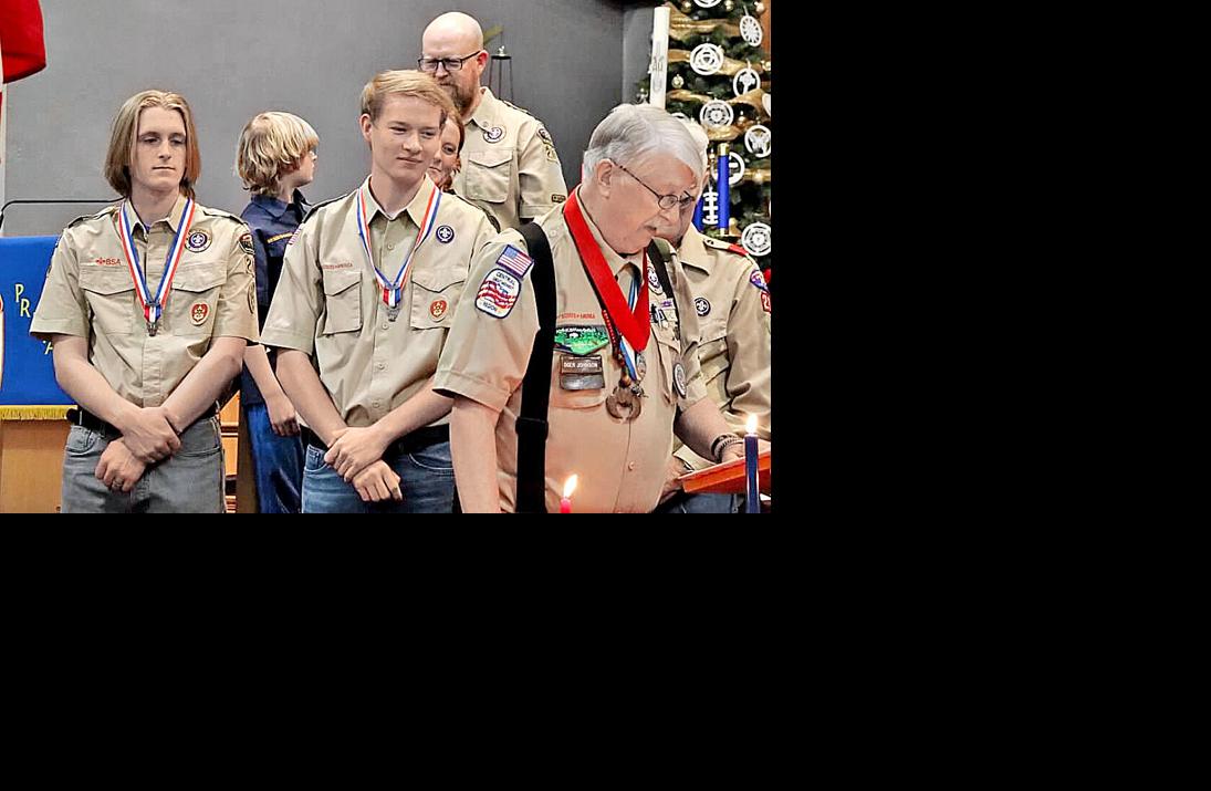 Two earn prestigious Eagle rank | Hawarden Independent/Ireton Examiner ...