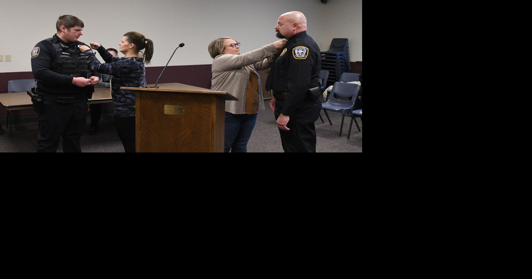 Sheldon promotes two officers to sergeant | News | nwestiowa.com