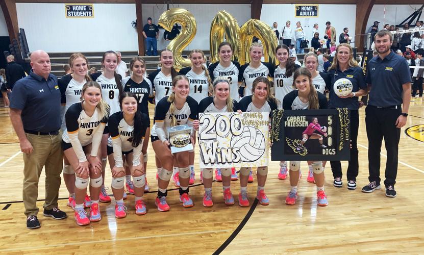 More milestones met for Hinton volleyball as team begins regionals ...