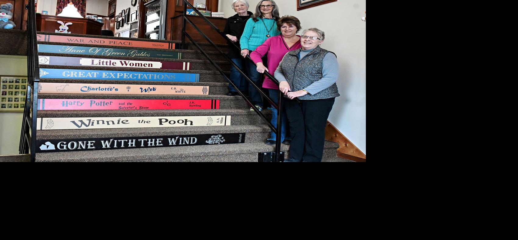 Sutherland library features colorful steps | News | nwestiowa.com