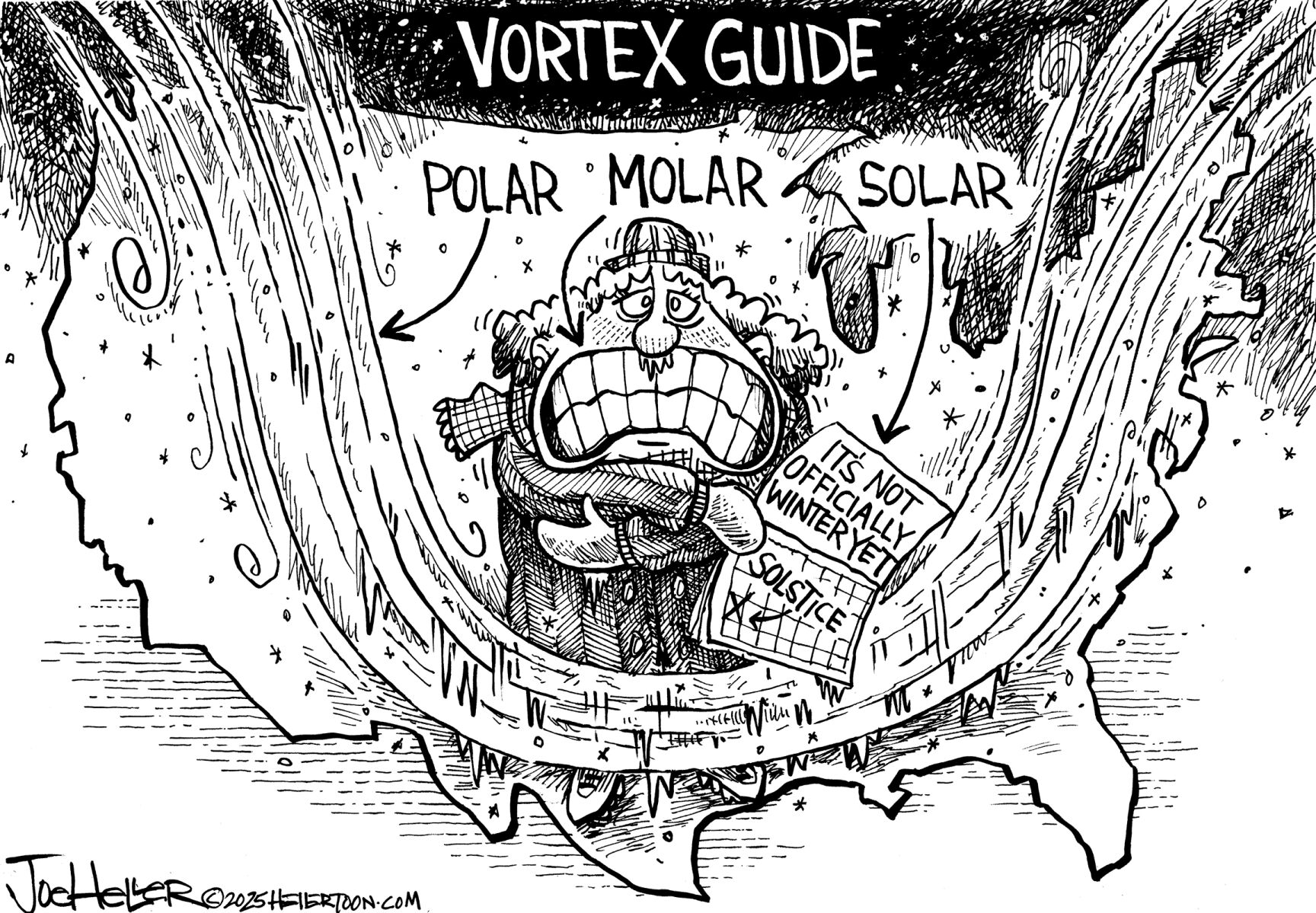Cartoon: Polar Vortex | Opinion | nwestiowa.com