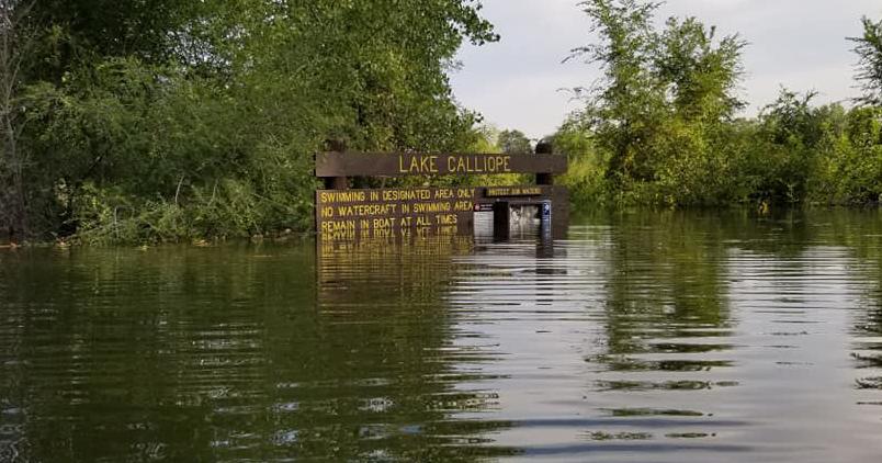 Flood waters hit rec area in Hawarden | Hawarden Independent/Ireton ...