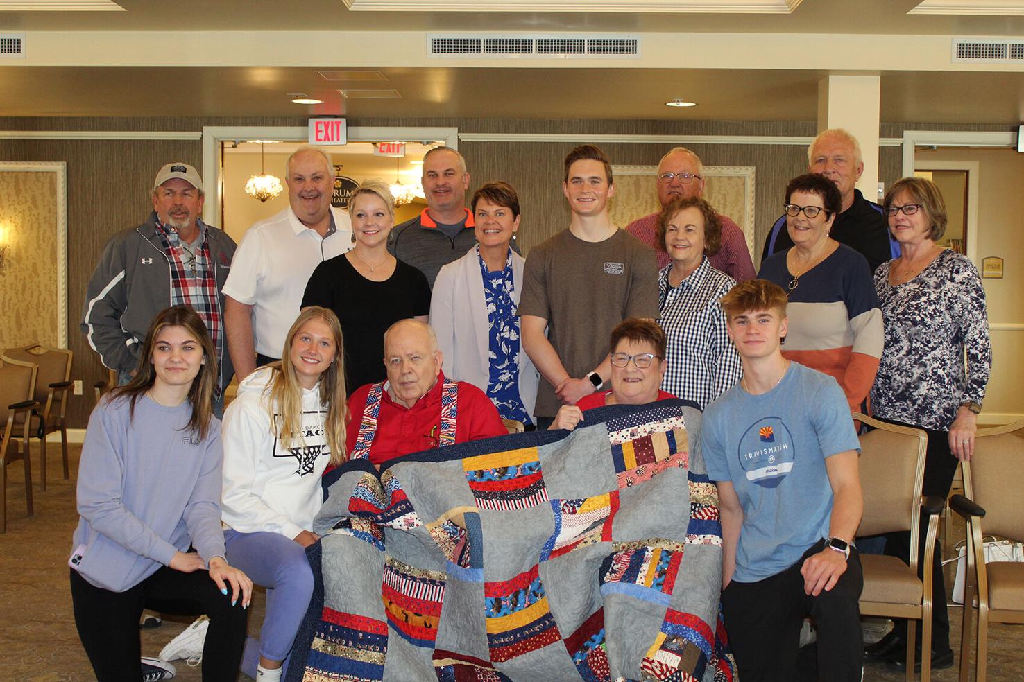 Van Roekel honored with Quilt of Valor | Sioux Center News | nwestiowa.com