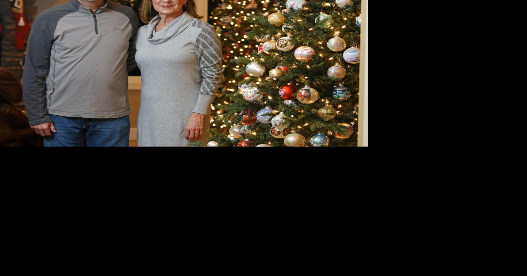 Marilyn Schultz decks her halls with trees, trees and more trees ...