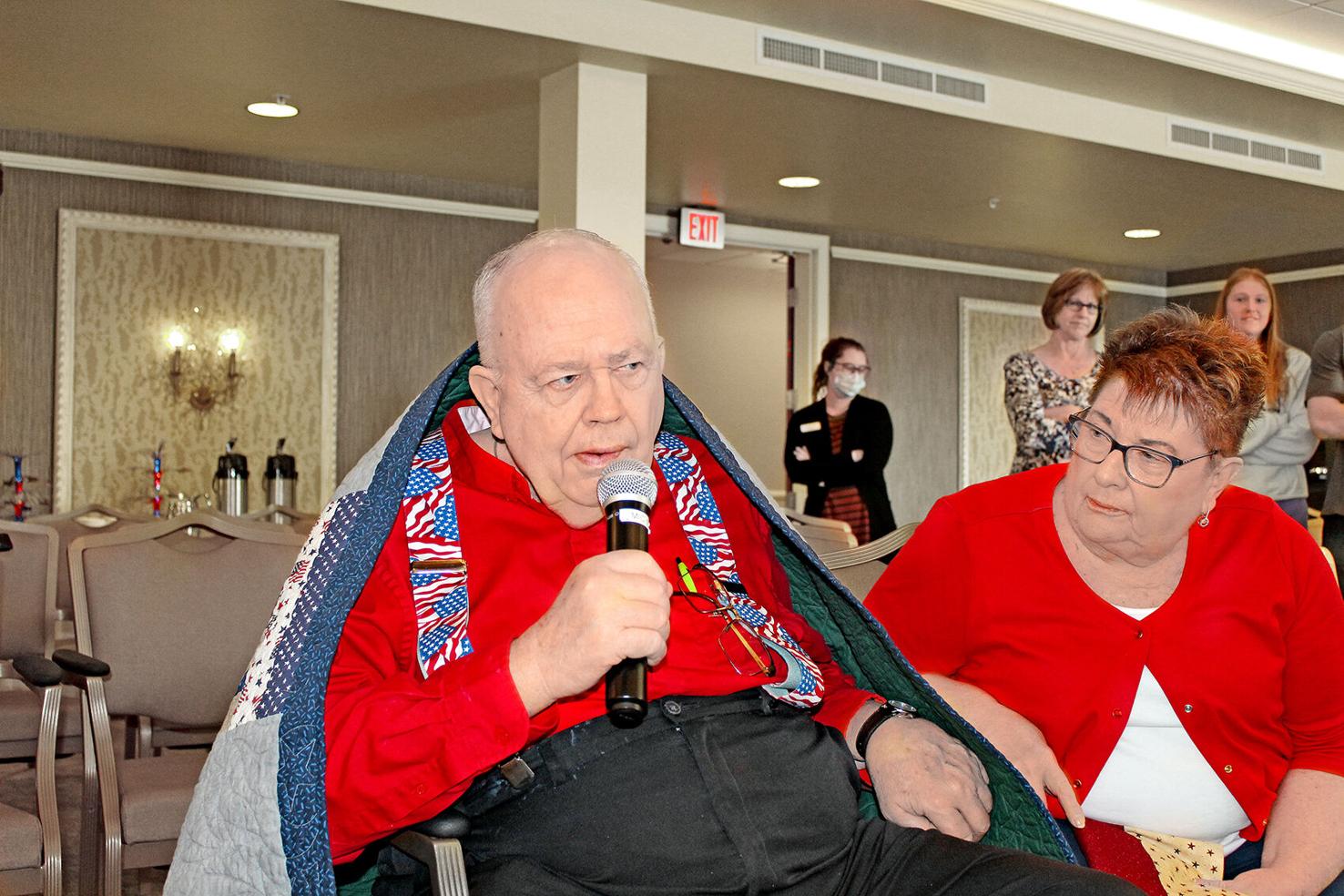 Van Roekel honored with Quilt of Valor | Sioux Center News | nwestiowa.com