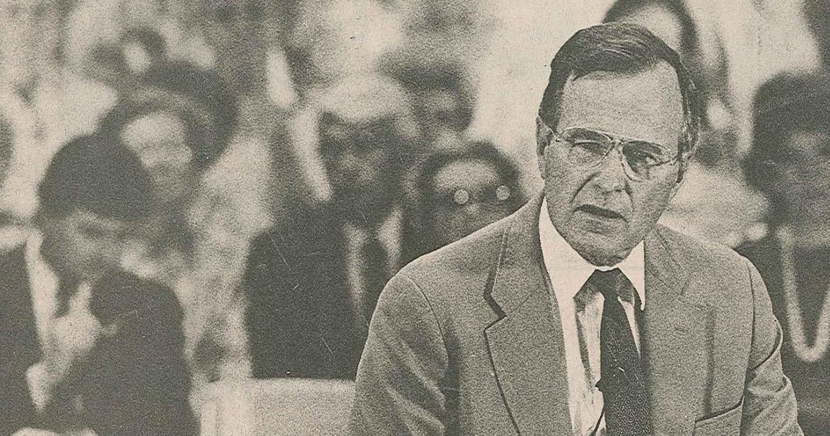 George H.W. Bush visited Sheldon in 1987 | News | nwestiowa.com