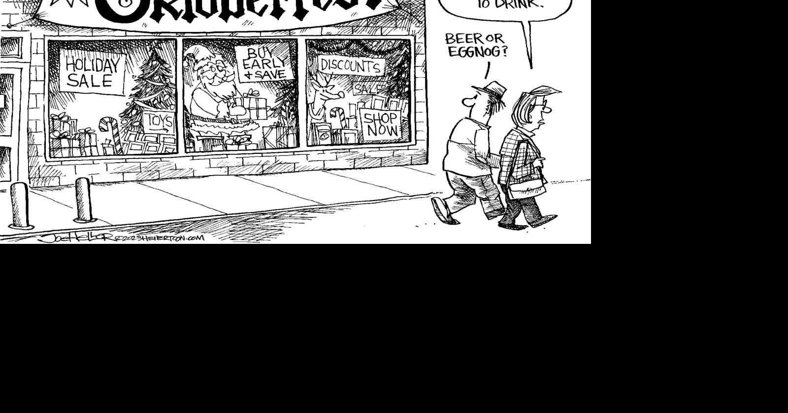 Cartoon: Early Shopping | Opinion | nwestiowa.com