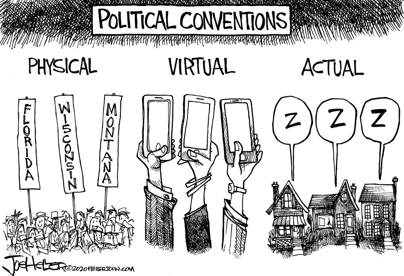 Cartoon: Conventions | Opinion | nwestiowa.com