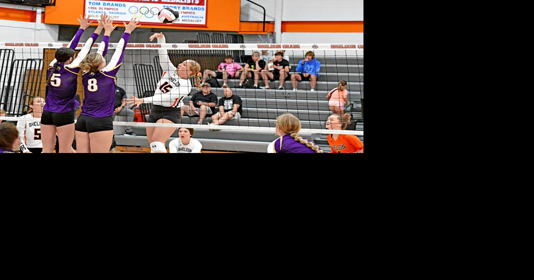 Volleyball: Sheldon vs Spencer | Sports | nwestiowa.com