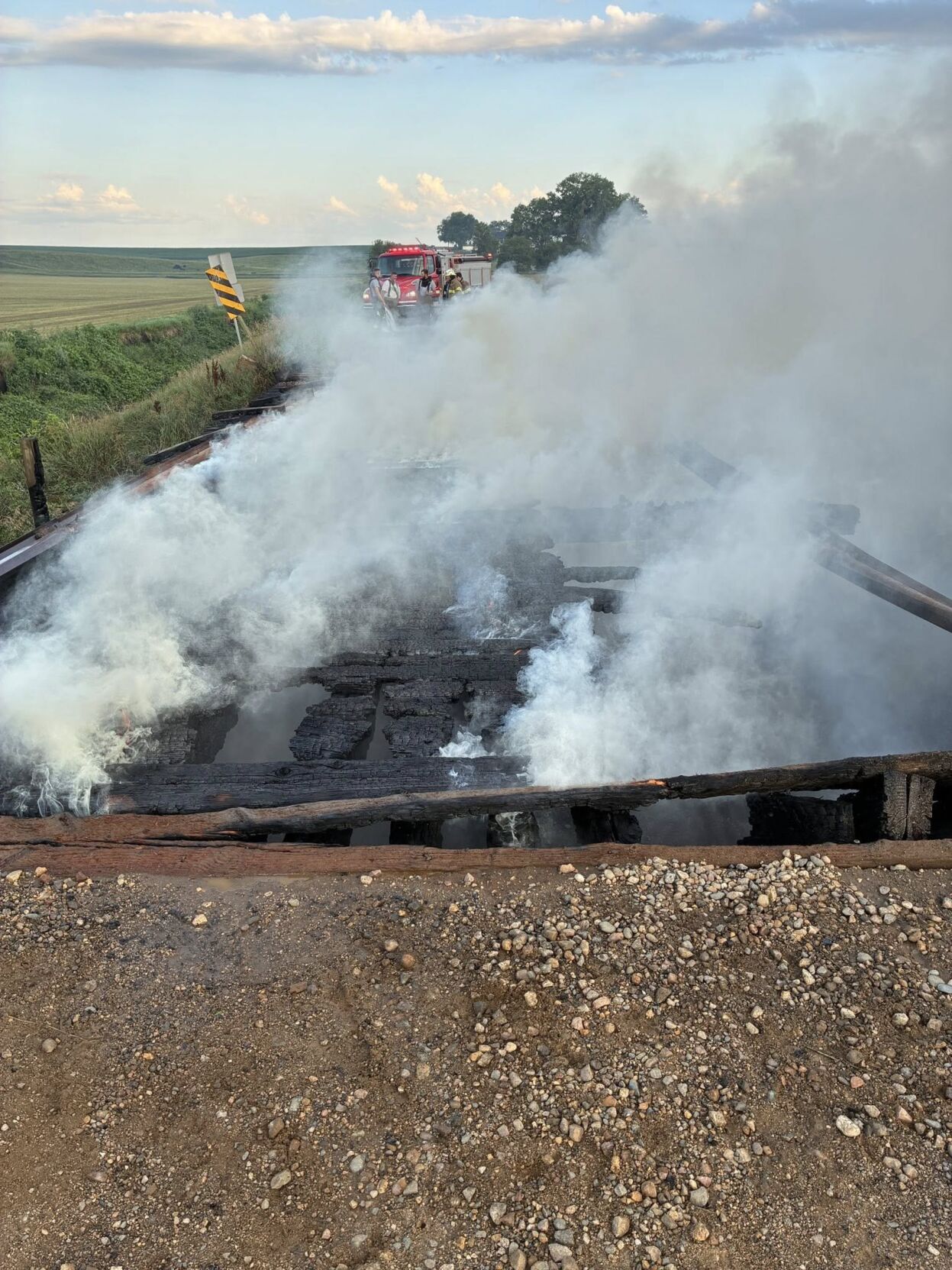 Fire destroys rural bridge in Lyon County | News | nwestiowa.com